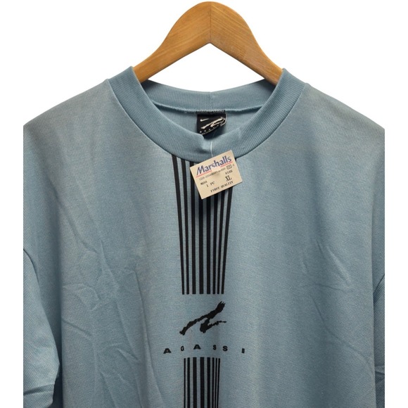 Nike | Shirts | Nike Andre Agassi Challenge Court Vtg New Deadstock ...